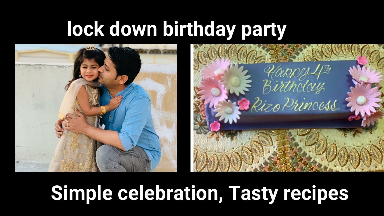 lockdown birthday party promo | simple celebration - YouTube