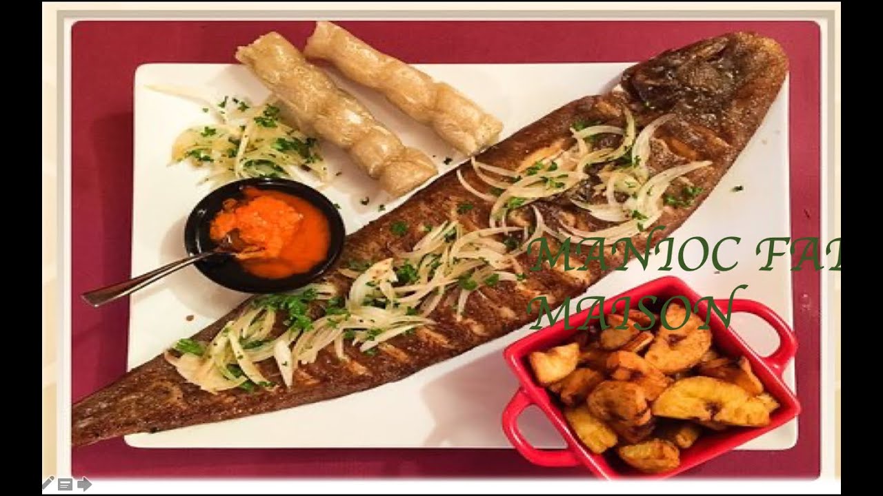 MA RECETTE DE MANIOC FAIT MAISON: BOBOLO OU CHIKOUANG - YouTube