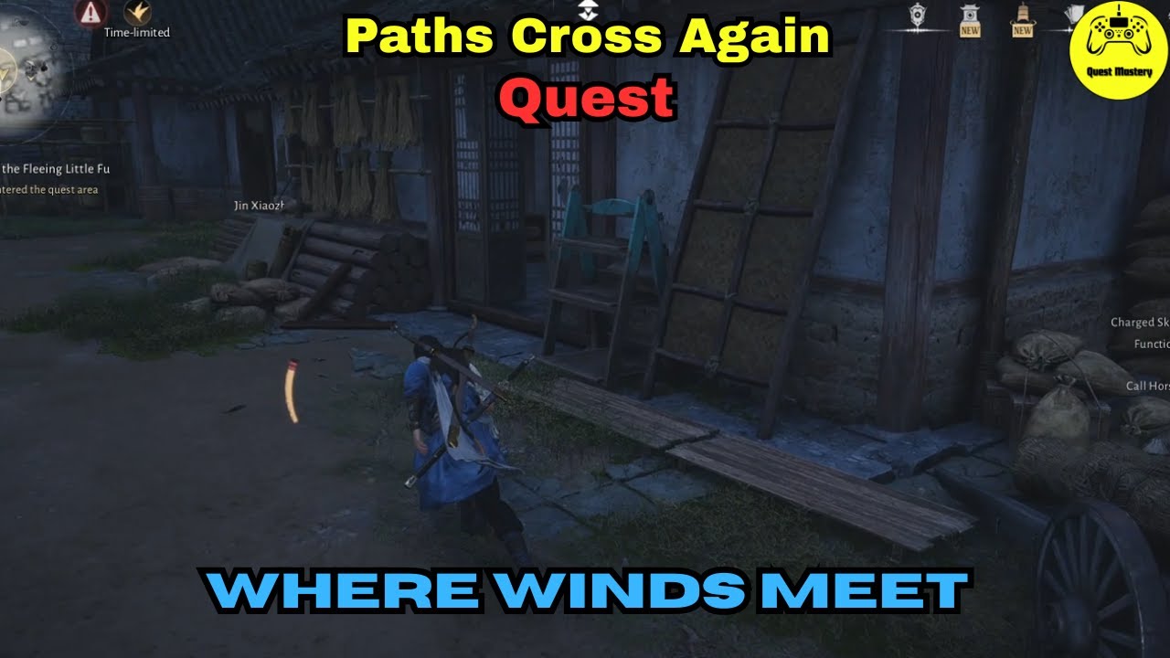 Paths Cross Again Quest Where Winds Meet - YouTube