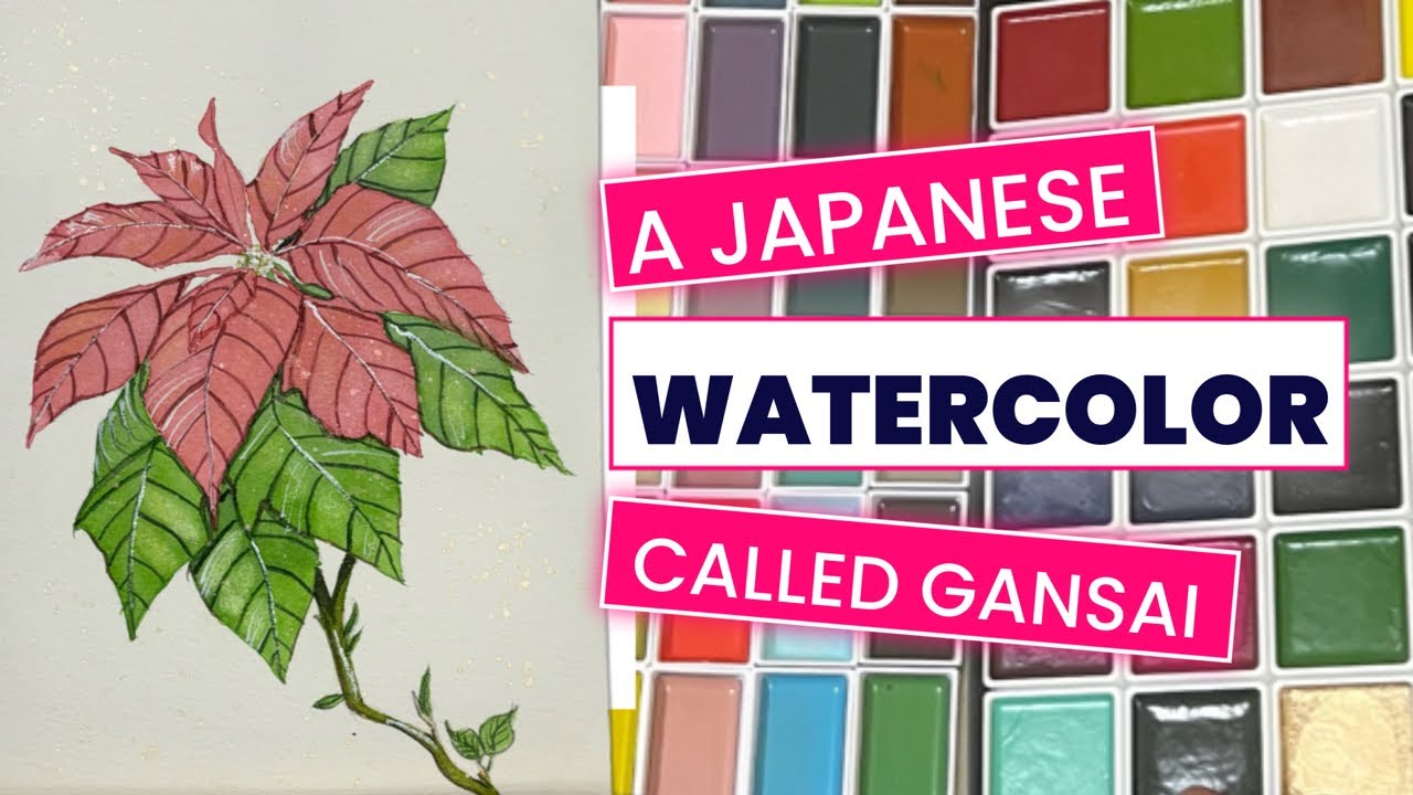 A Watercolor Called Gansai! - YouTube