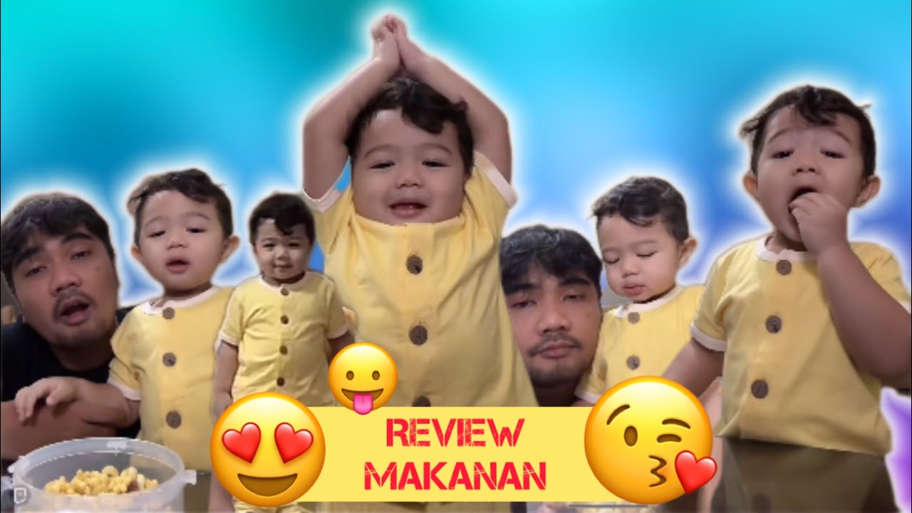 LUCUNYA ABE CEKUT REVIEW MAKANAN BARENG PAPI⁉️😂🤣 - YouTube