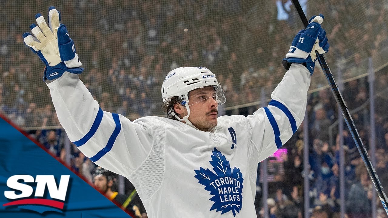 Re-Live The First 50 Goals By Auston Matthews From The 2021-22 NHL ...