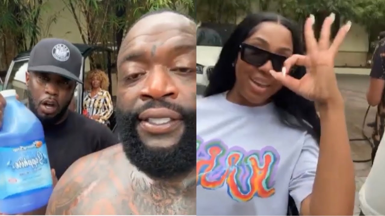 Rick Ross Pulls Up On Diddy Wit "Slippery Soap" To Wash Yung Miami's ...