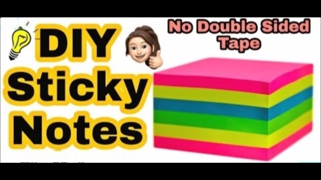 How To Make Sticky Notes YouTube how-to-make-sticky-notes-youtube