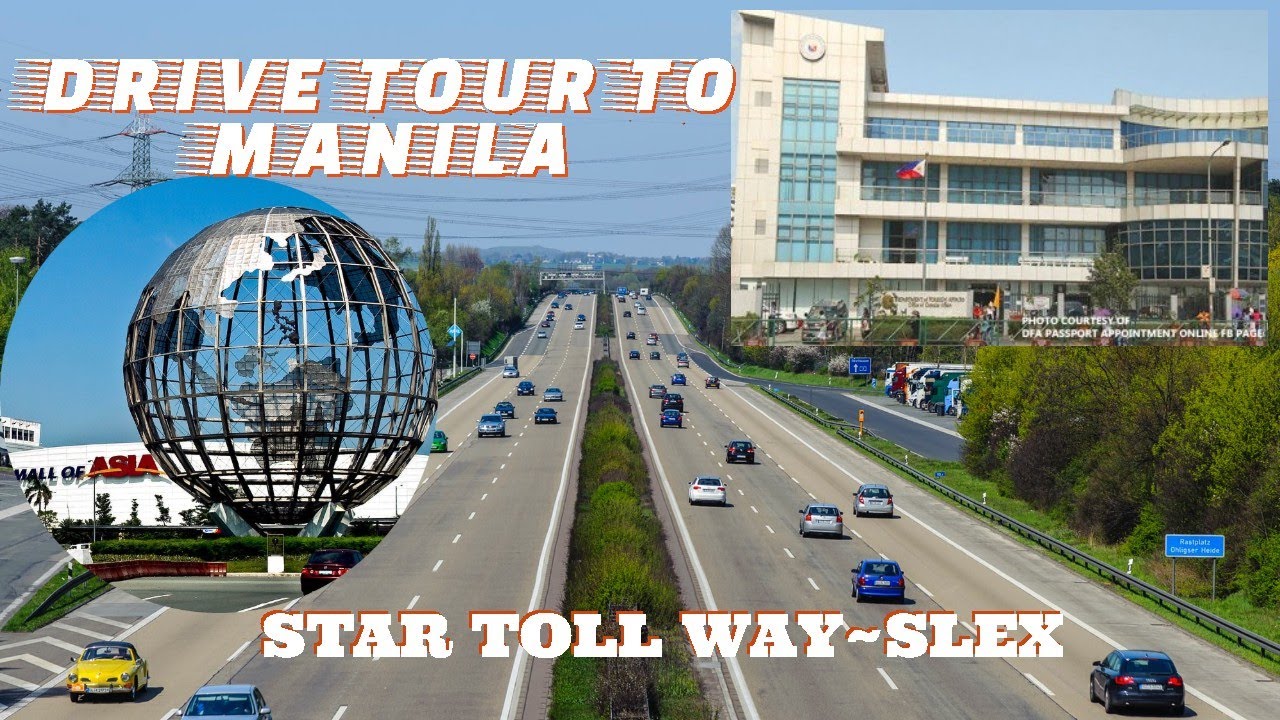 DRIVE TOUR MANILA | STAR TOLL WAY~SLEX | PART 1| Futuristik - Like U ...