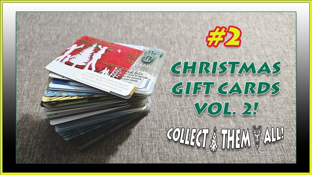 10 Cool Christmas Gift Cards! Vol. 2! - Up To 4K Video Quality! 🎅 - YouTube
