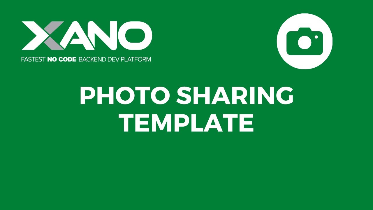 Photo Sharing Template - YouTube