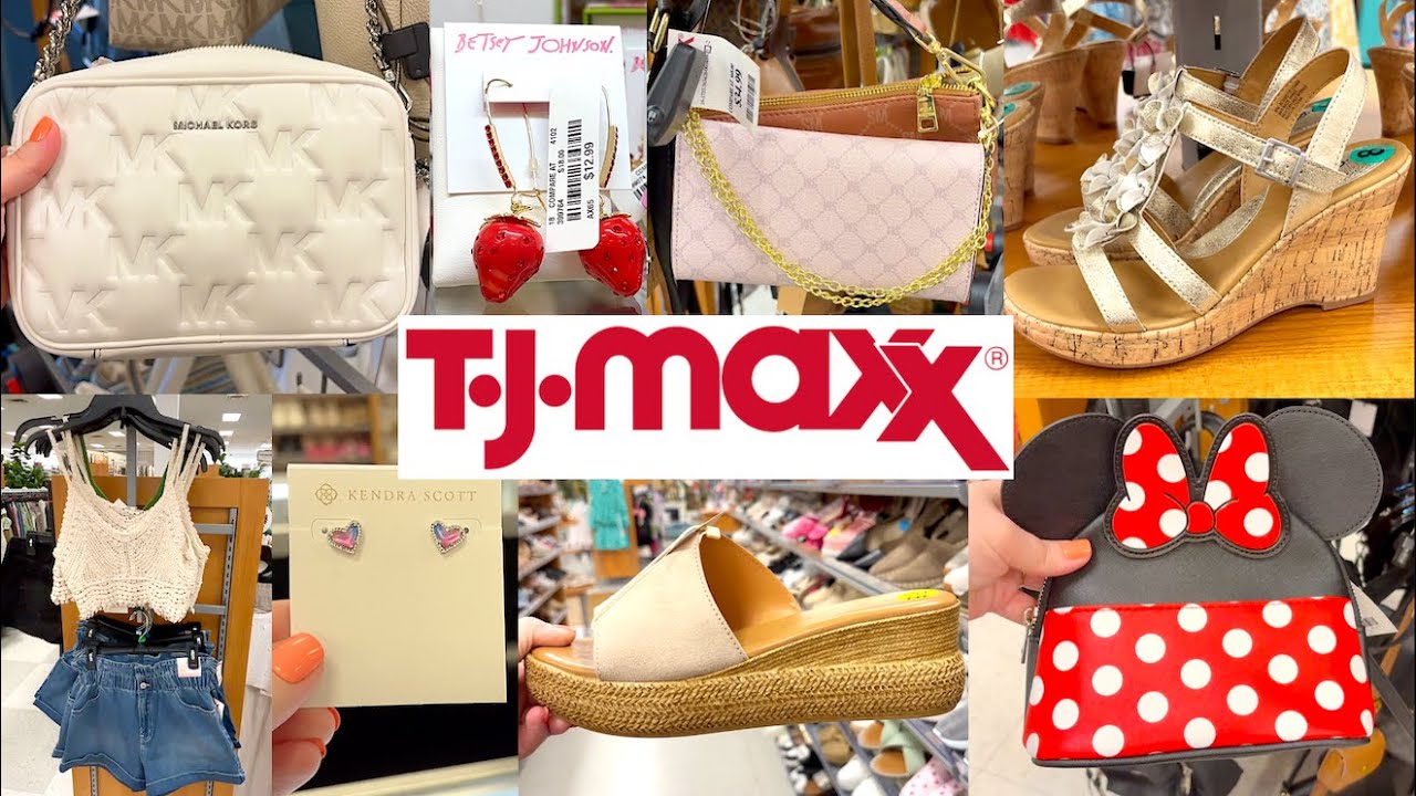 TJ MAXX SHOP WITH ME 2024 | DESIGNER HANDBAGS, SHOES, JEWELRY, CLOTHING ...