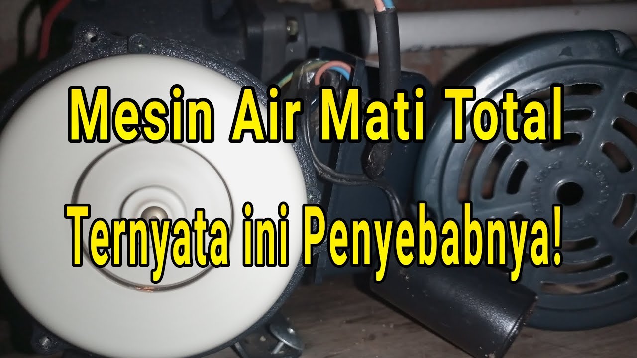 Cara Perbaiki Mesin Air Shimizu, Cara Cek Mesin Air Mati. - YouTube