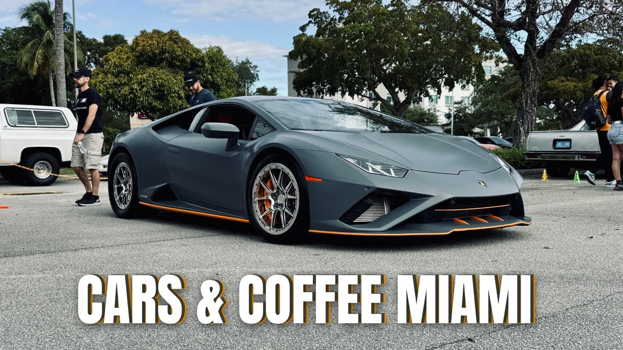 Cars & Coffee MIAMI 4K - YouTube