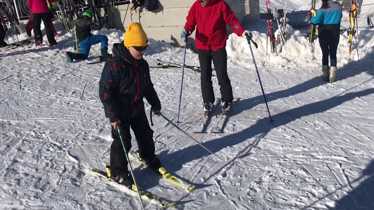 Skijimi parë i Ajan Piraj më 9 Shkurt 2019 2 - YouTube