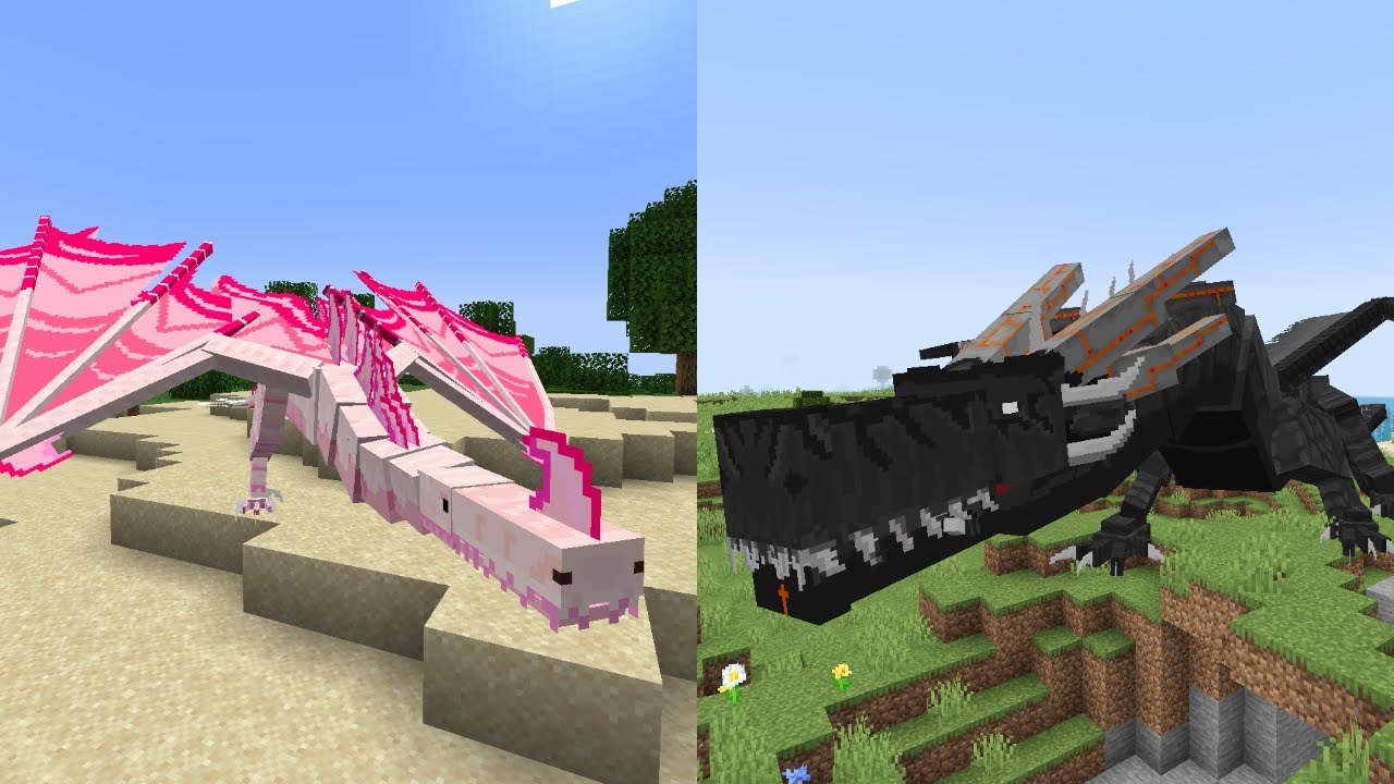 Saint's Dragons mod, Minecraft Mod (Showcase 1.20.1) - YouTube