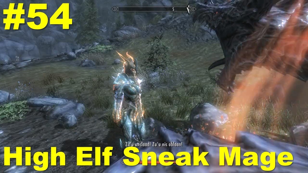 Skyrim High Elf Sneak Mage on Legendary Difficulty - 54 [END] - YouTube