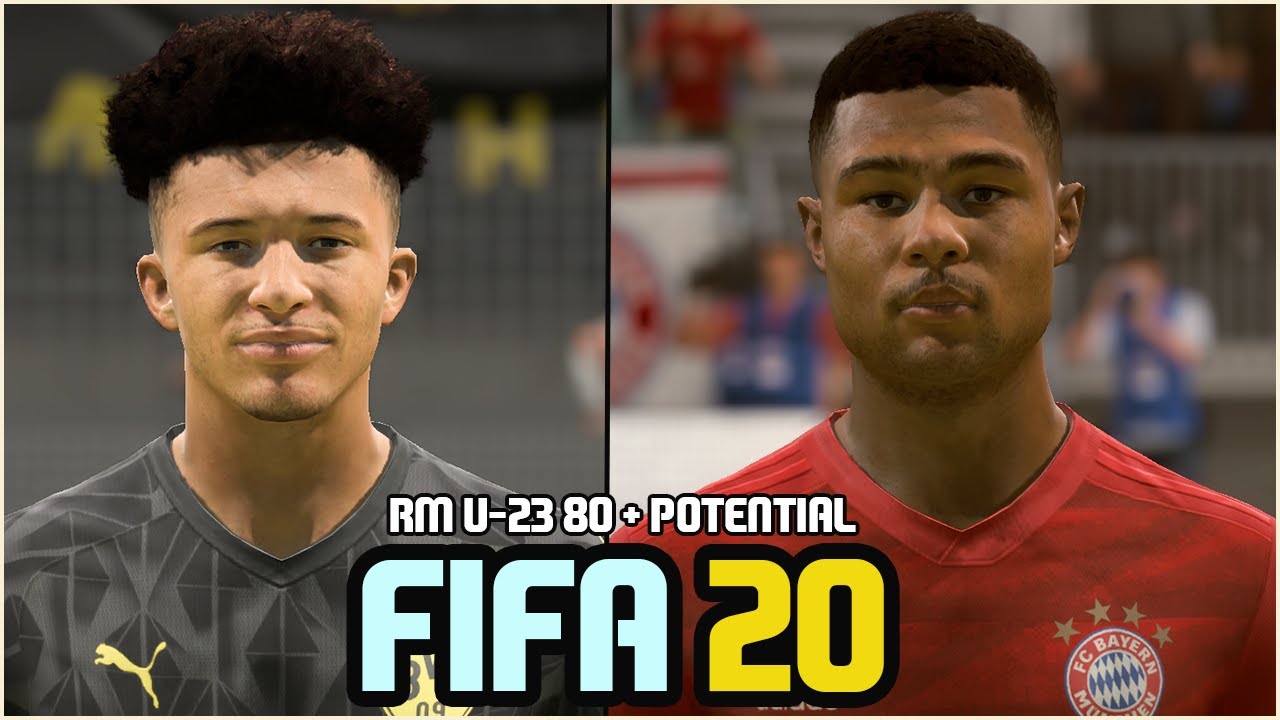 FIFA 20 | BEST YOUNG RM (U-23) 80 + POTENTIAL WITH REAL FACES - YouTube