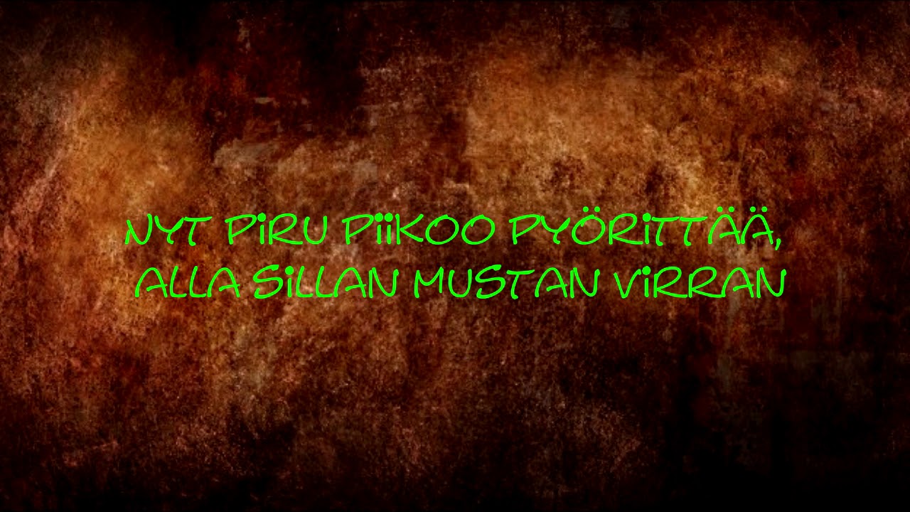 Verjnuarmu - Mustan Virran Silta (Lyrics) - YouTube Music