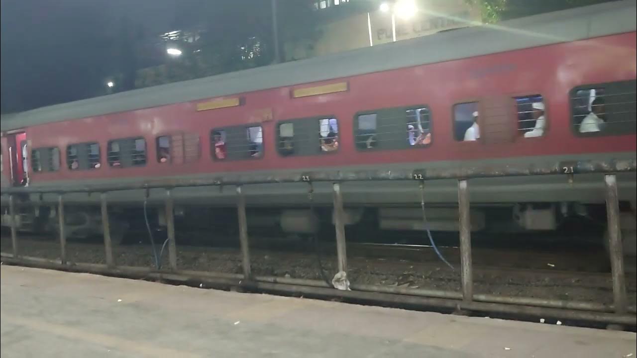 17613 - Hazur Sahib Nanded Express ( Panvel - Nanded ) - YouTube
