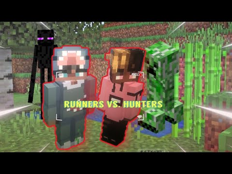 Minecraft runners vs. Hunters with poki - YouTube