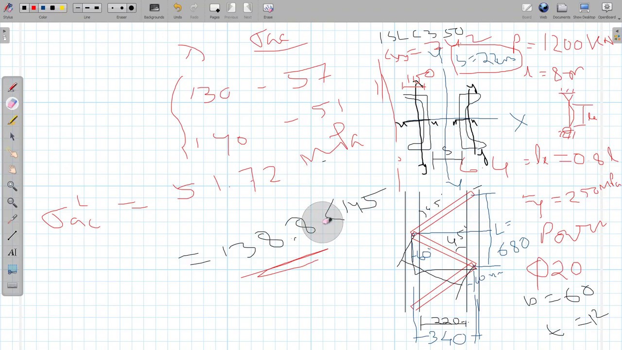 Design example of Steel Column Lacing Bar - YouTube