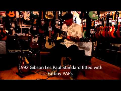 - Phil Astles Gibson Les Paul PAF Shoot Out - YouTube
