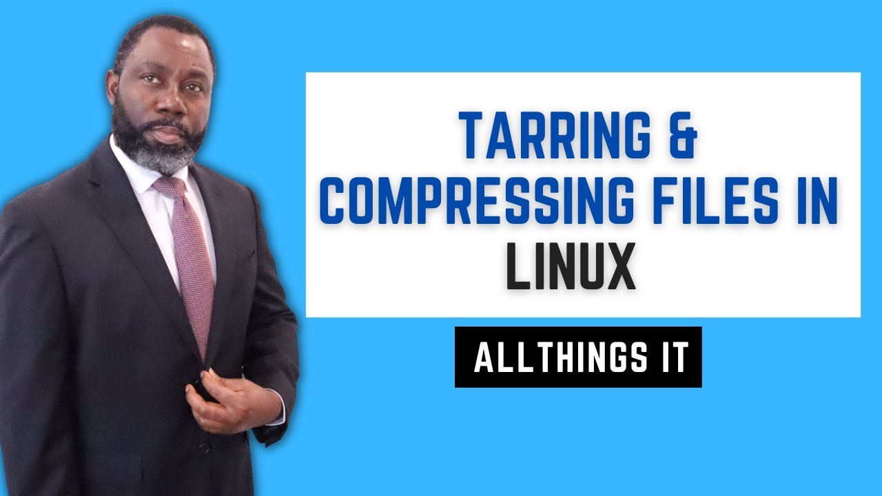 How to Tar & Compress Flies in Linux - Complete Guide - YouTube