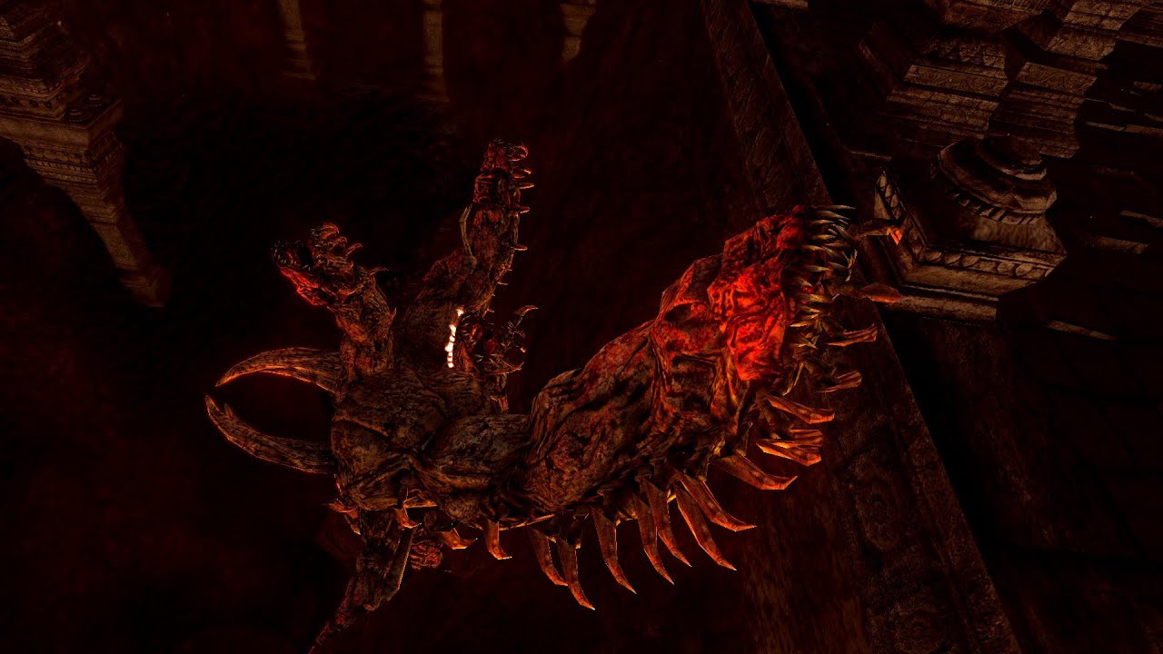 Death Centipede Demon Feat. Solaire of Astora (Dark Souls: Prepare to ...