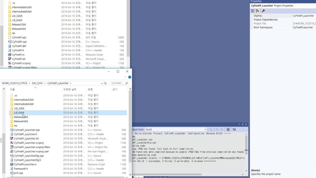 dll implicit linking example importing CyFinAPI DLL from Launcher ...