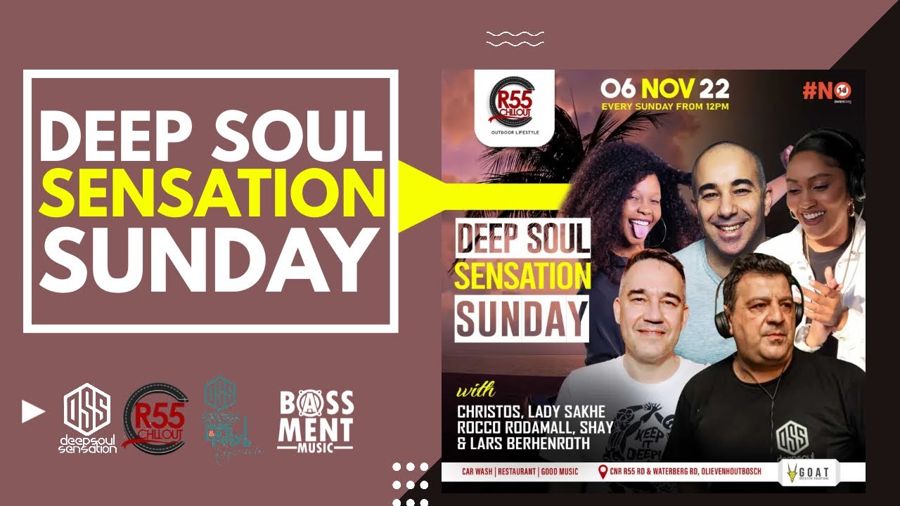 ENOSOUL, LIVE - DEEP SOUL SENSATION SUNDAY - YouTube