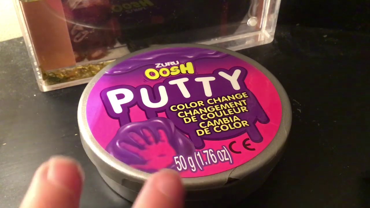 Unboxing colour changing putty. - YouTube