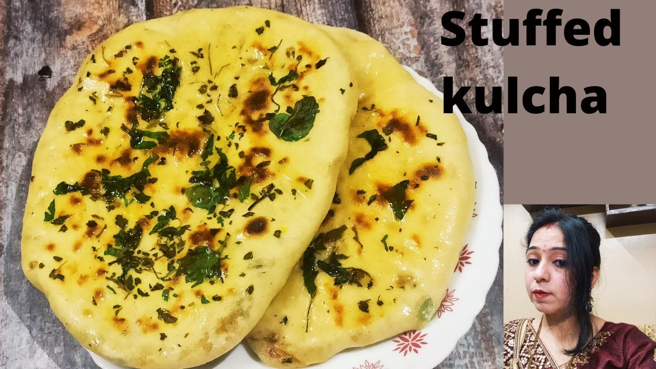 stuffed kulcha || vegetable stuffed kulcha recipe || - YouTube