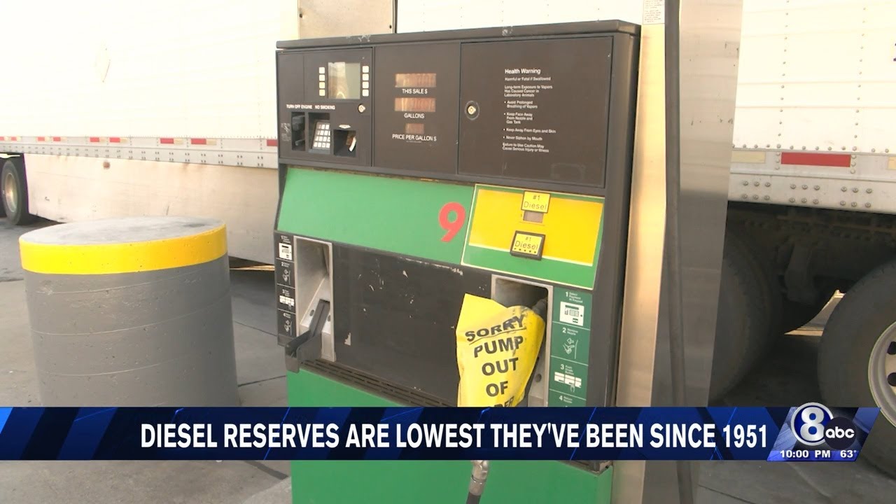 With diesel reserves at 71-year low, Lincoln trucking company is at wit ...