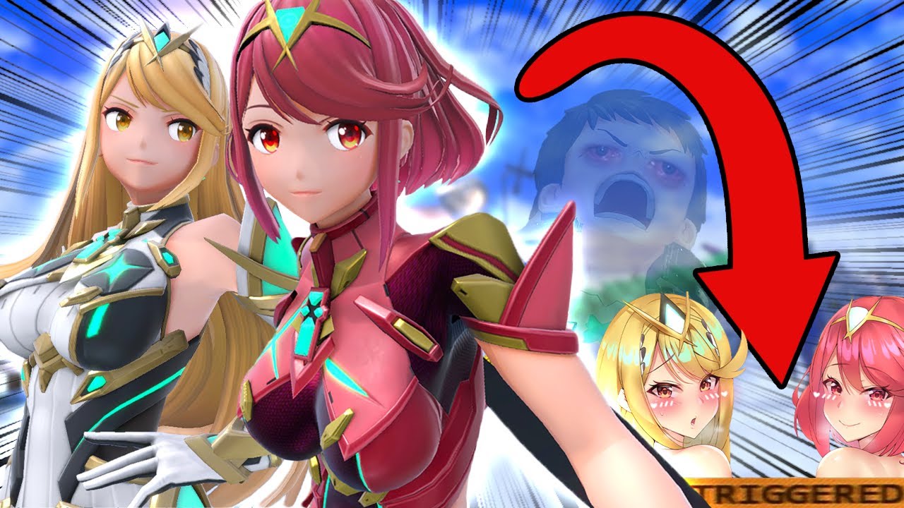 Big Boobas Destroy Smash! [Pyra/Mythra First Impressions] - YouTube