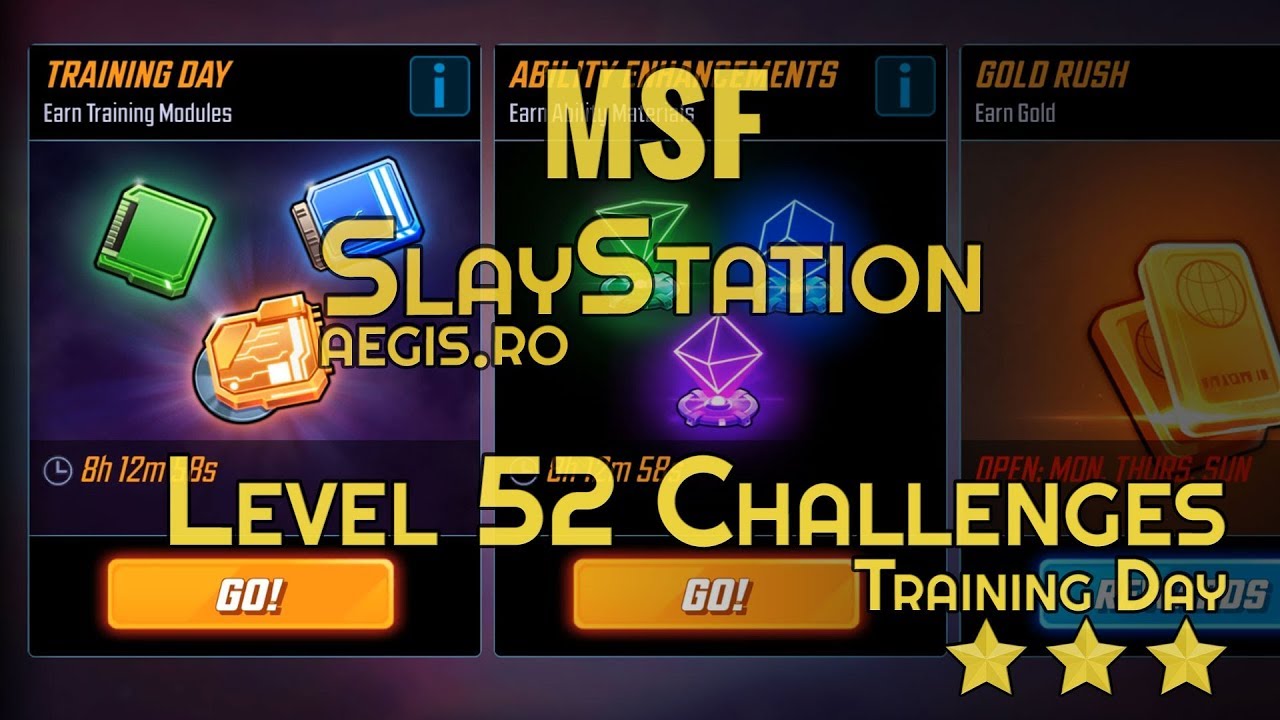 MSF Training Day - Level 52 Challenge - YouTube