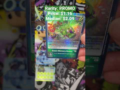 Green Memory Boost Promo #digimoncardgame - YouTube