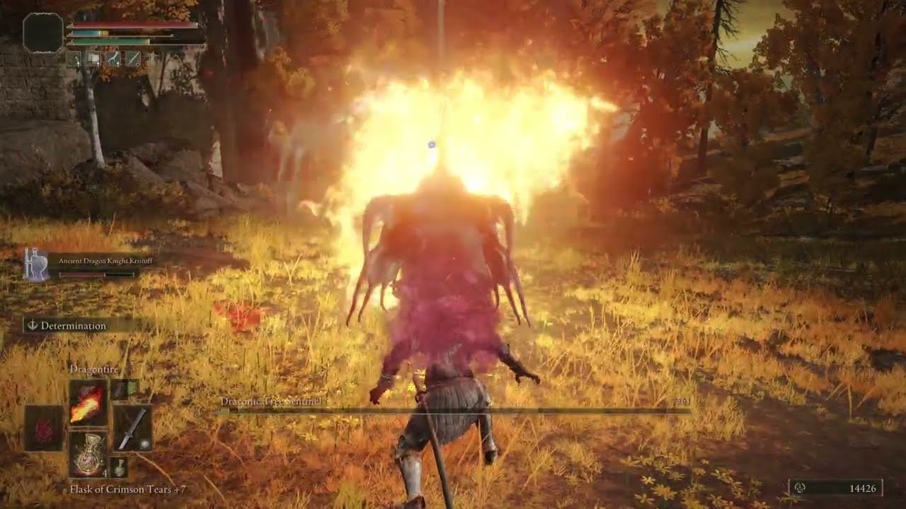 Elden Ring - Draconic Tree Sentinel - Dragon Incantations - YouTube