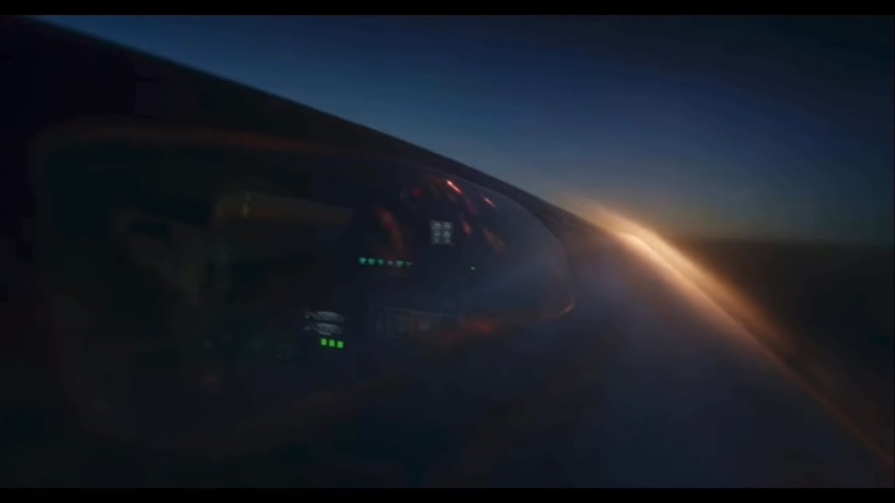 Top Gun Maverick Darkstar scene with Interstellar music - YouTube