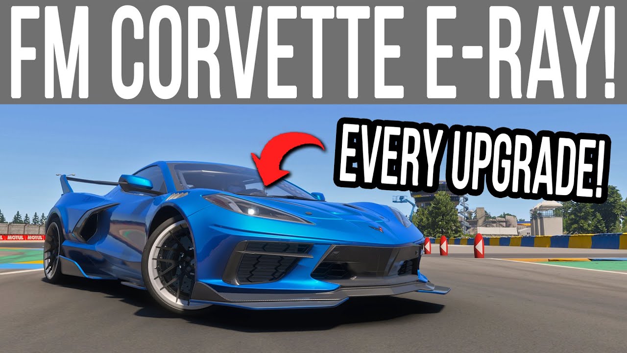 Forza Motorsport MAX Level 50 Chevrolet Corvette E-RAY! - YouTube
