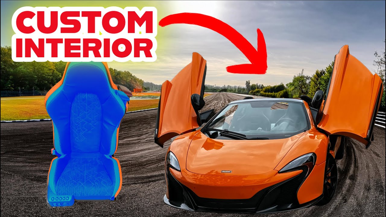 I Perfected MY MCLAREN 650S SPIDER Interior Like Never Before! - YouTube