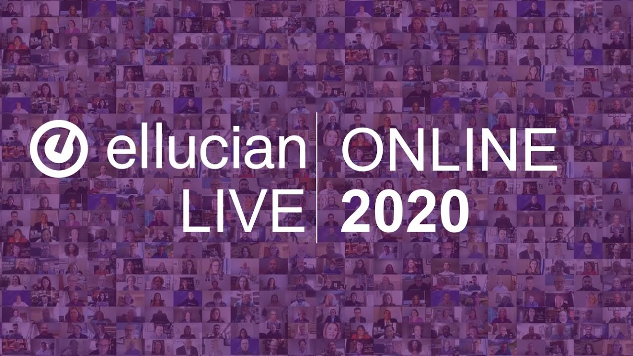 Highlights: Ellucian Live Online 2020 - YouTube