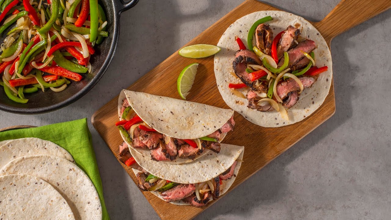 How to Make the Best Beef Fajitas Using Guajillo Chili Peppers - YouTube