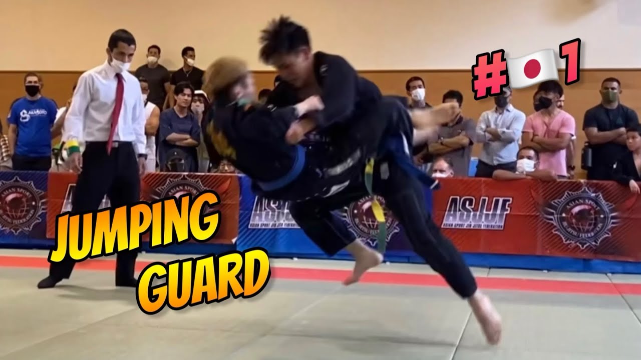 日本一上手い飛びつきクローズドガード｜BJJ beautiful jumping guard - YouTube