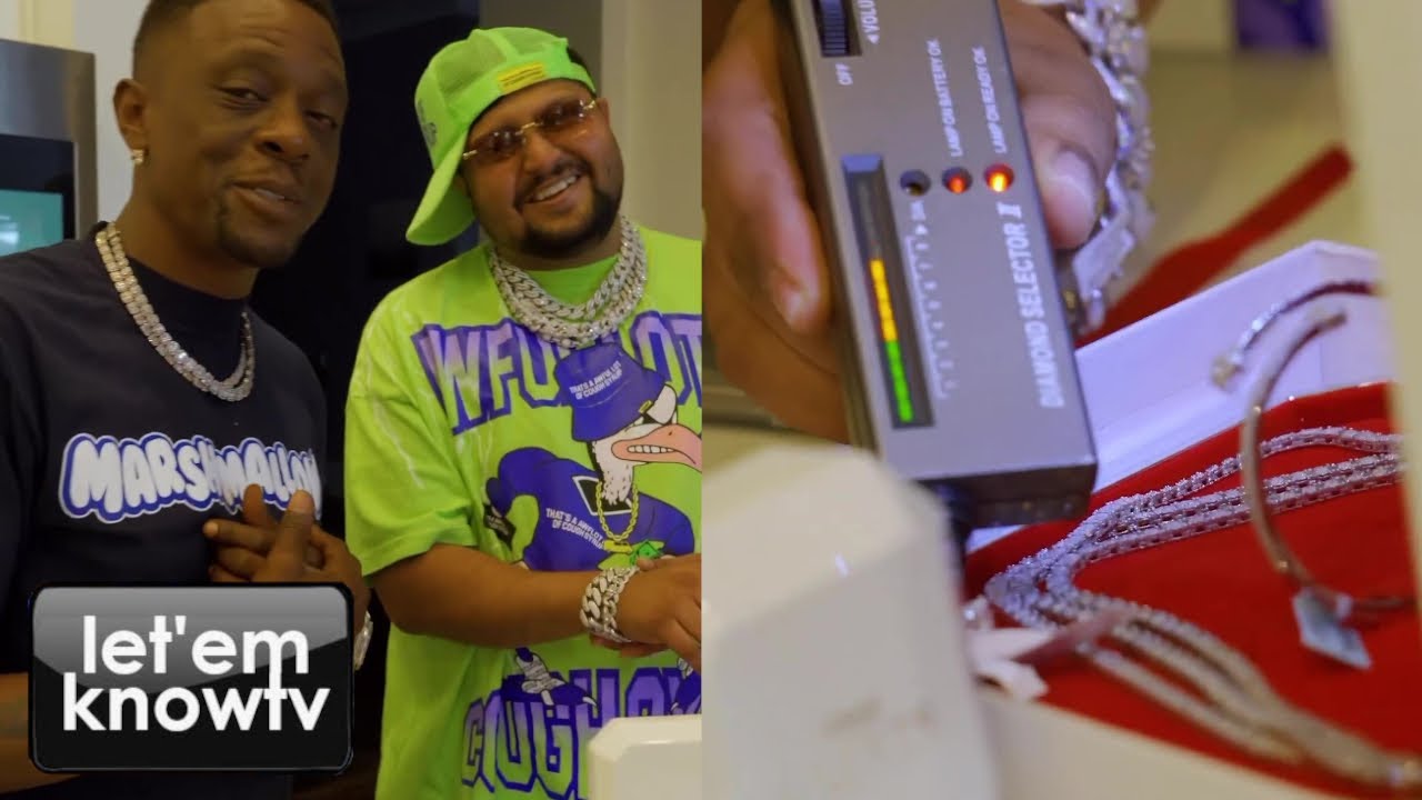 Boosie Just Dropped The Bag On Several Pieces Of Jewelry From Status ...
