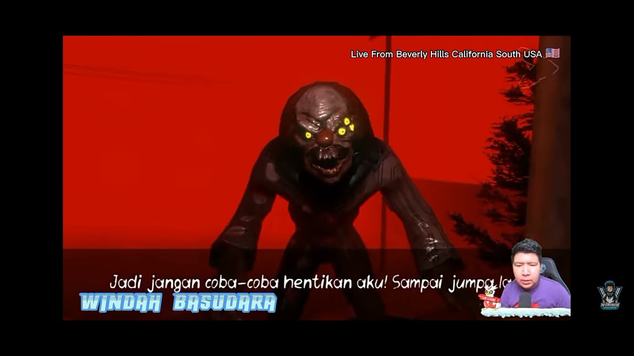 Reaction Gaming Windah Basudara Ery Ferdian|Death Park 2 My Sister ...