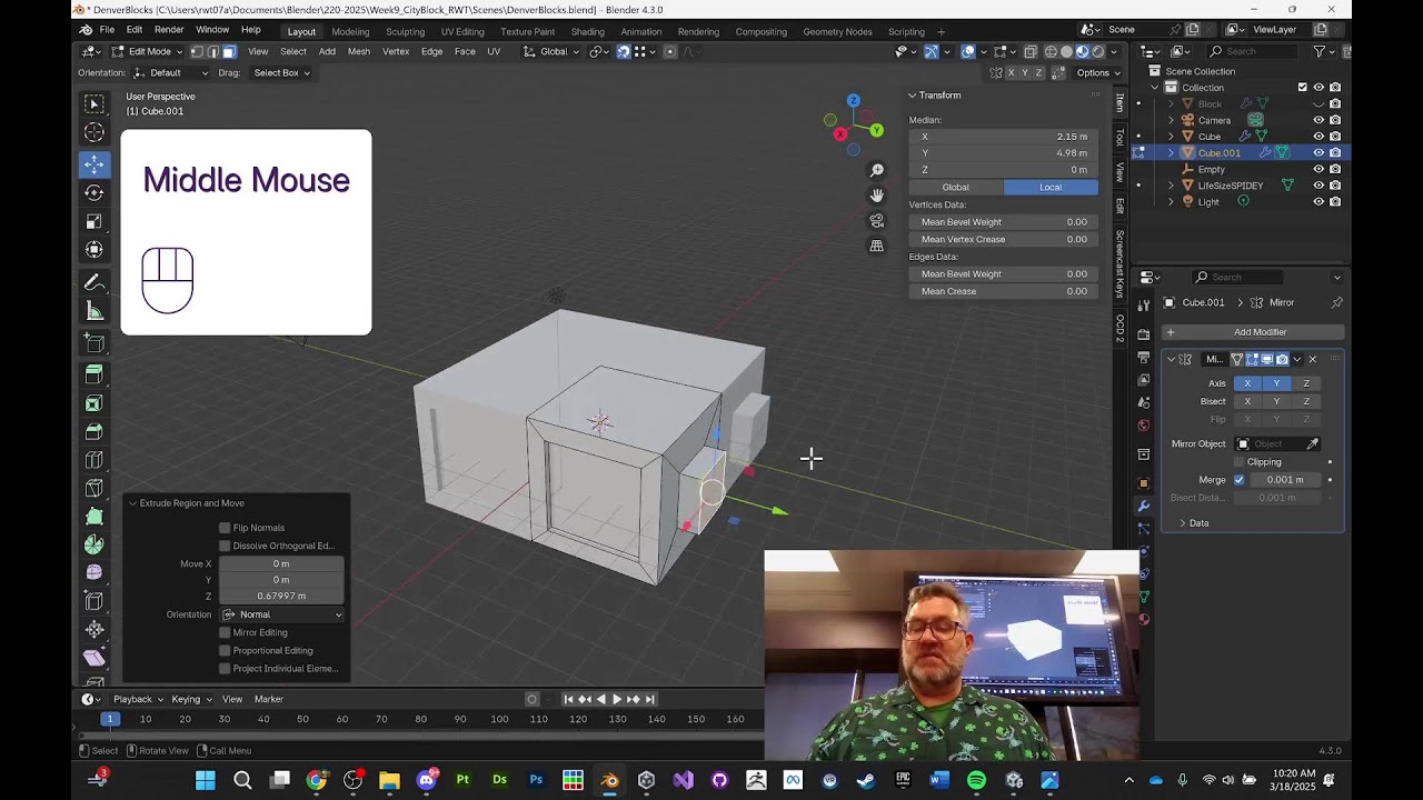 DET 220 - Intro to 3D Modeling in Blender - City Blocks - YouTube