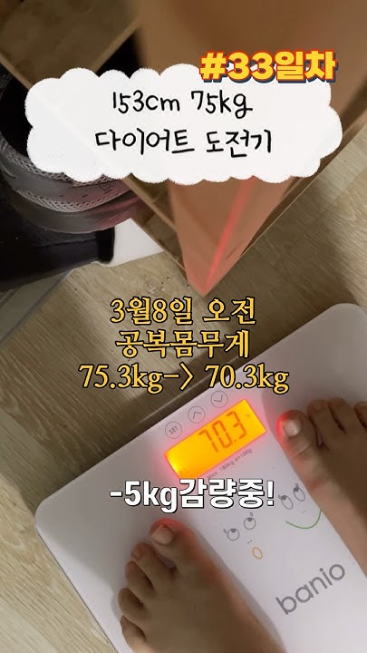 다이어트 33일차 70.3kg #체중기록 #다이어트식단 #먹방 #체중감량 #살빼기 - YouTube