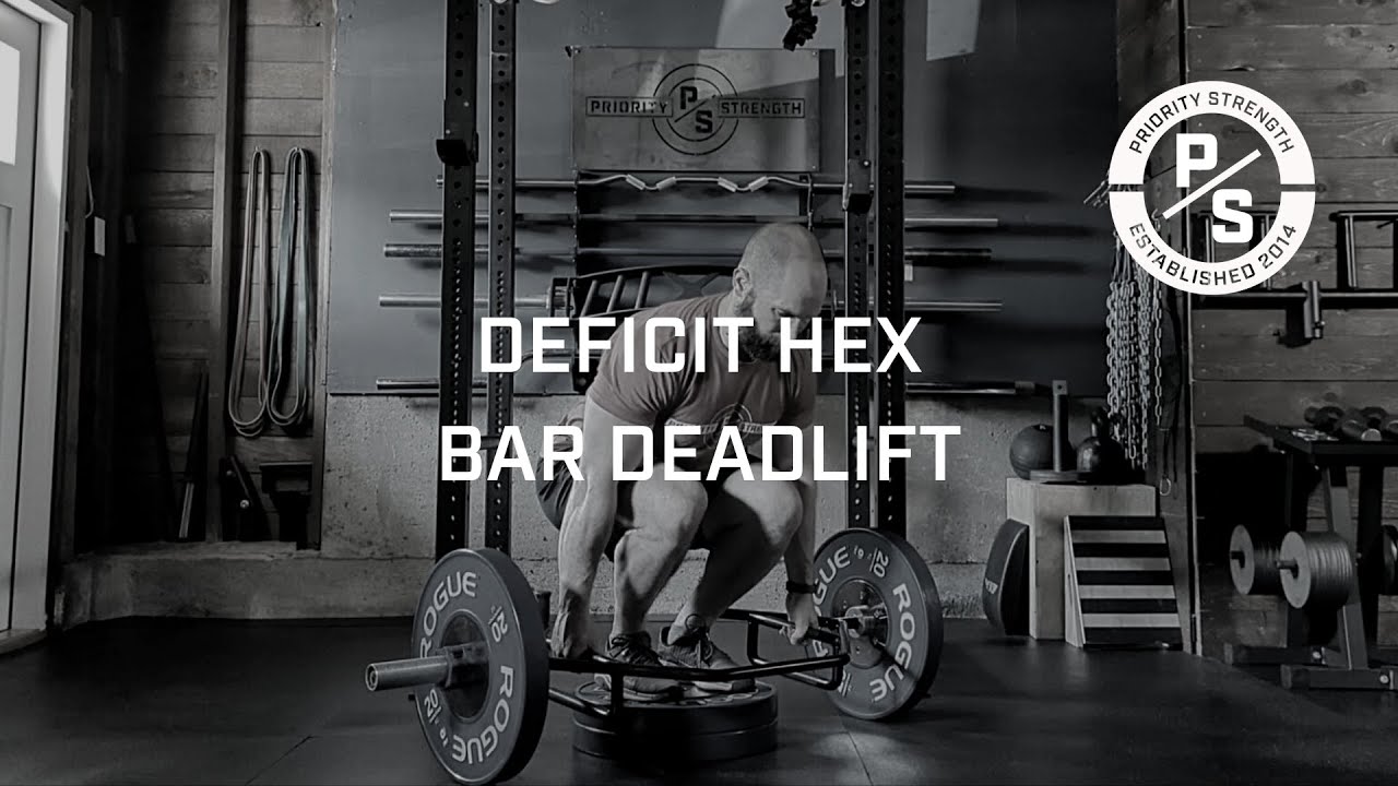 Deficit Hex Bar Deadlift - YouTube