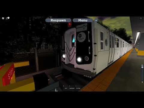 PTA Subway: Callaghan Lines R160B N train (Special) train Arriving at Ridgeworth Island - YouTube