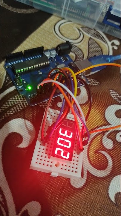 Using 4 digit, 7 Segment display with Arduino - YouTube
