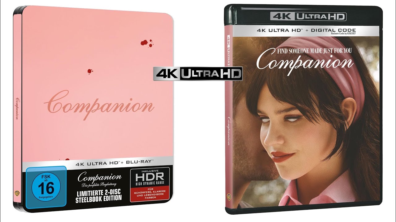 Companion [4K UHD German Steelbook & U.S Standard 4K] - YouTube