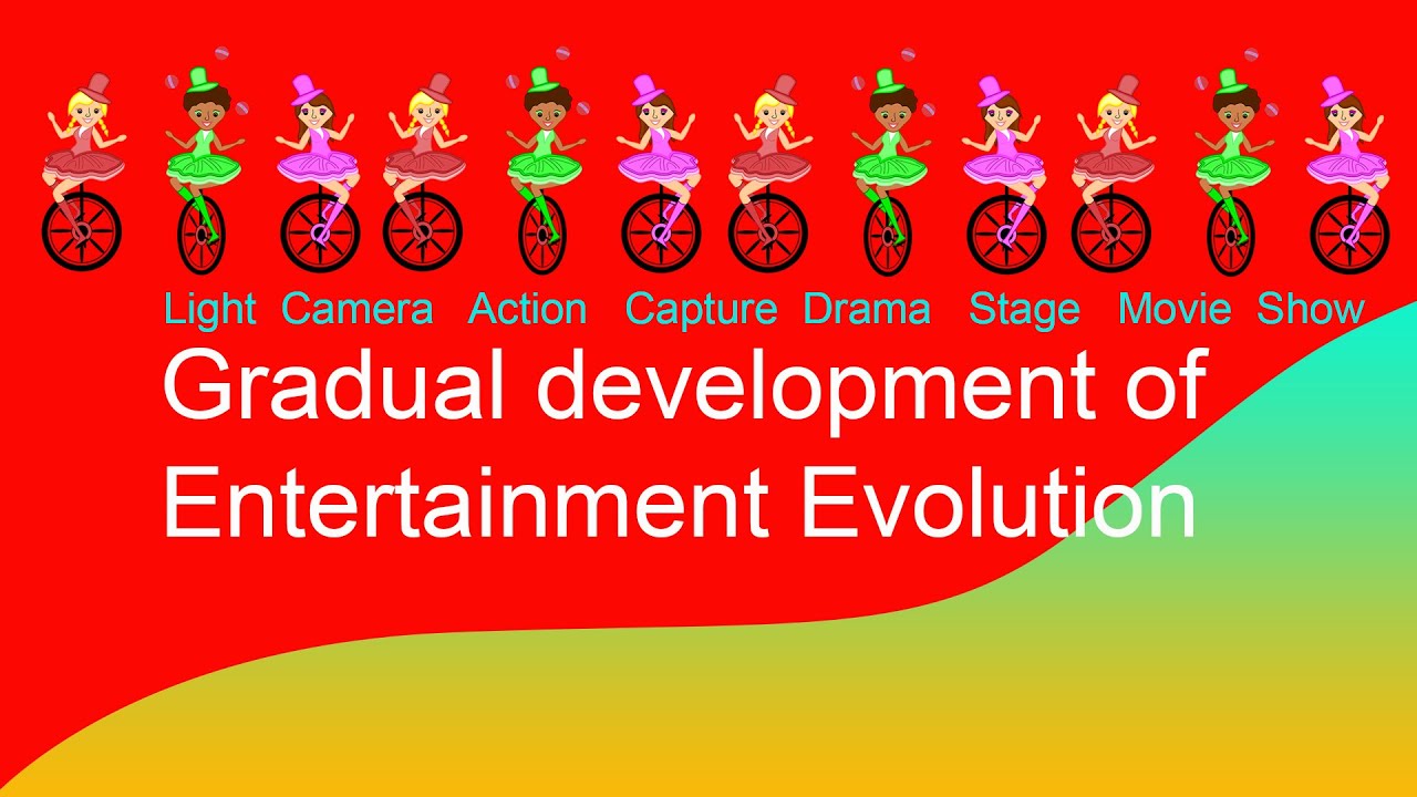 Gradual Development of Entertainment Evolution - YouTube
