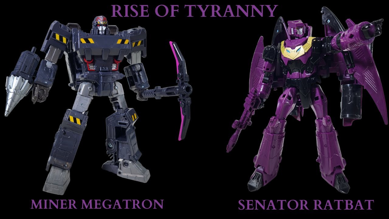 Transformers Generations Legacy Evolution Rise of Tyranny 2 Pack Miner ...